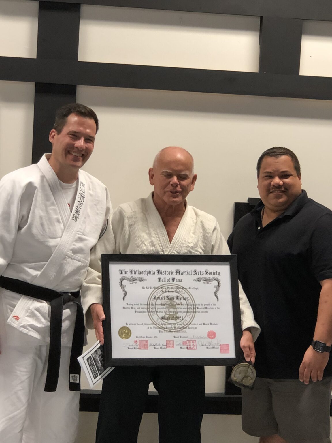 Congratulations Sensei Sam - The Martial Way